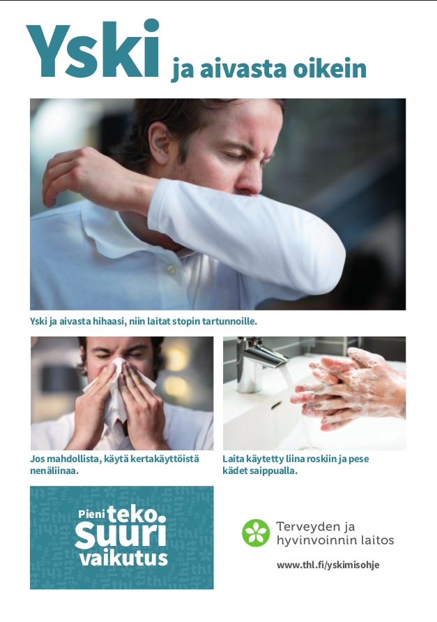 Hengitystieinfektioilta suojautuminen! – Oulun Reserviupseerikerho